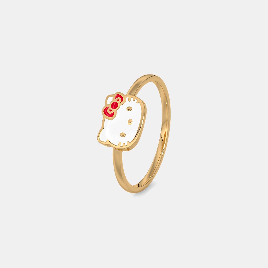 hello kitty ring 10k