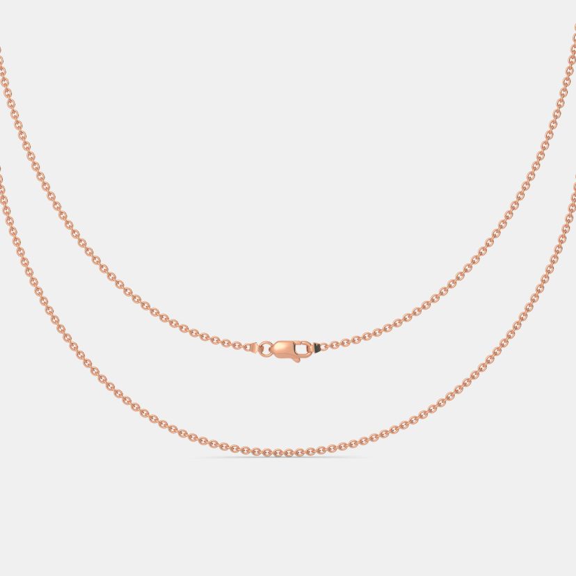 Rose Gold Chains For Women
