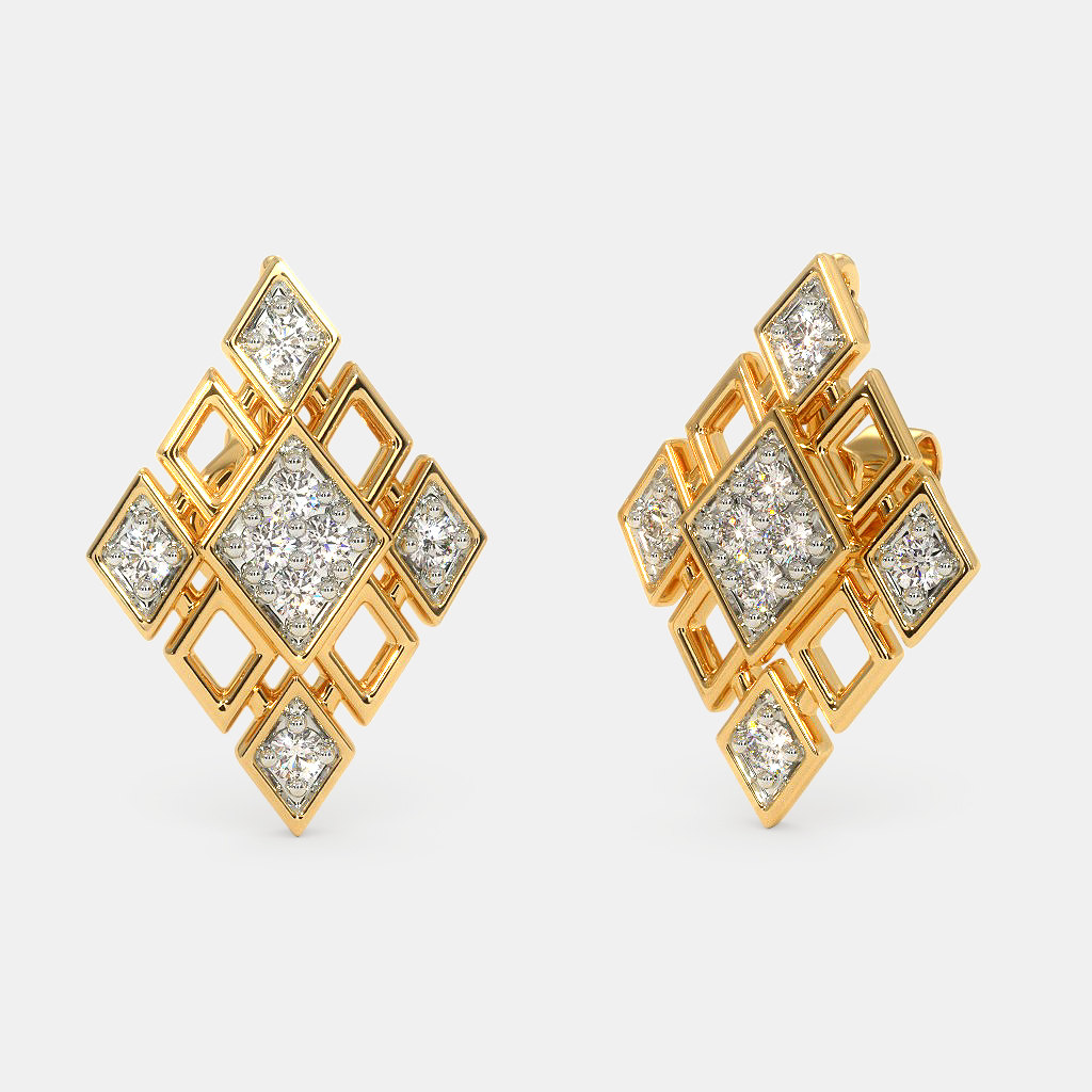 The Pamella Multiwearable Stud Earrings | BlueStone.com