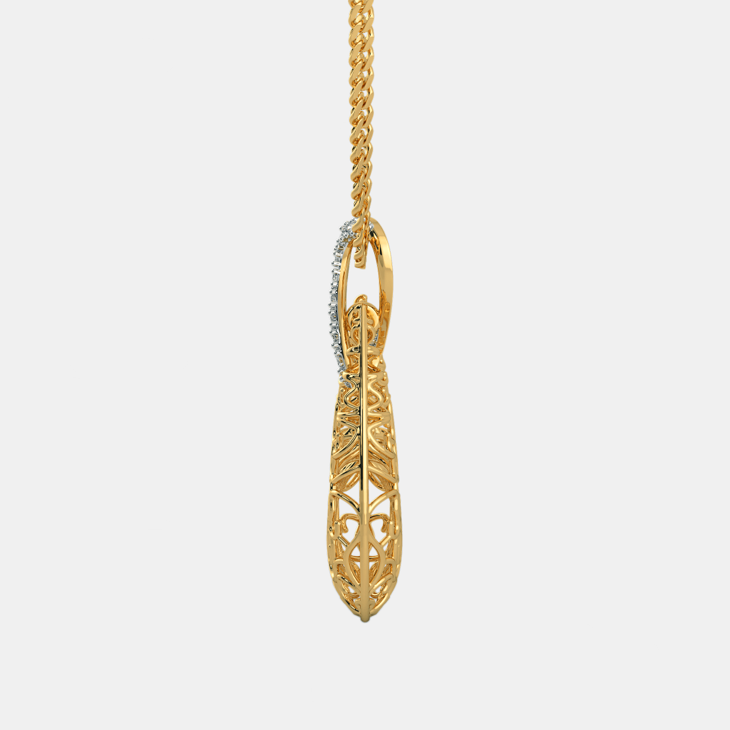 The Pear Lattice Pendant | BlueStone.com