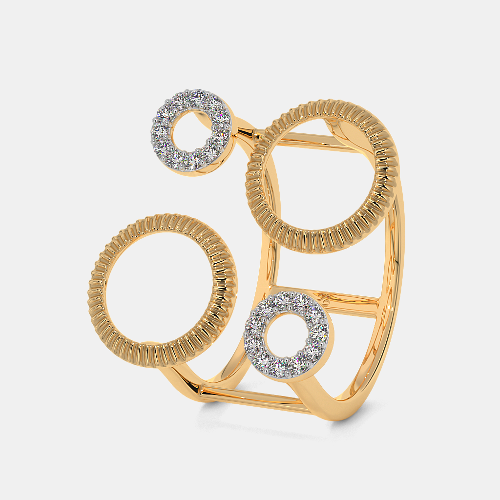 The Core Round Leaf Ring | BlueStone.com
