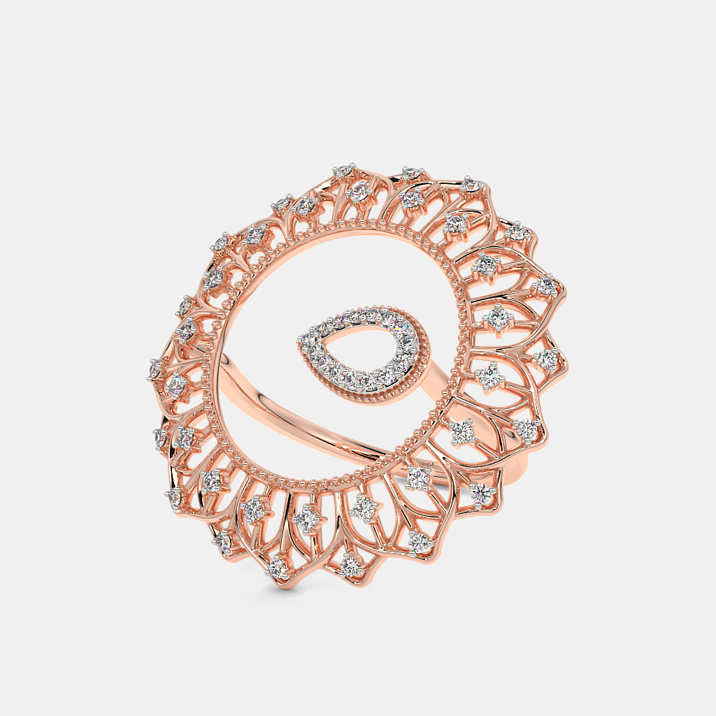 The Rose Petal Ring | BlueStone.com