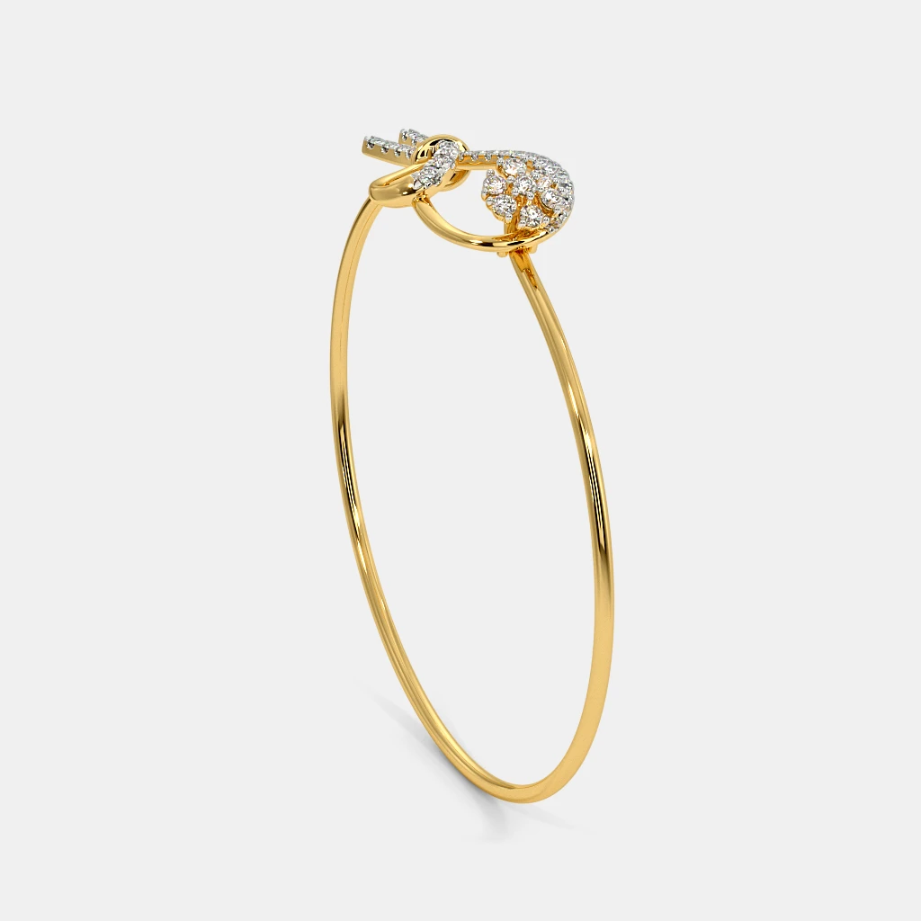 The Marin Toggle Bangle | BlueStone.com