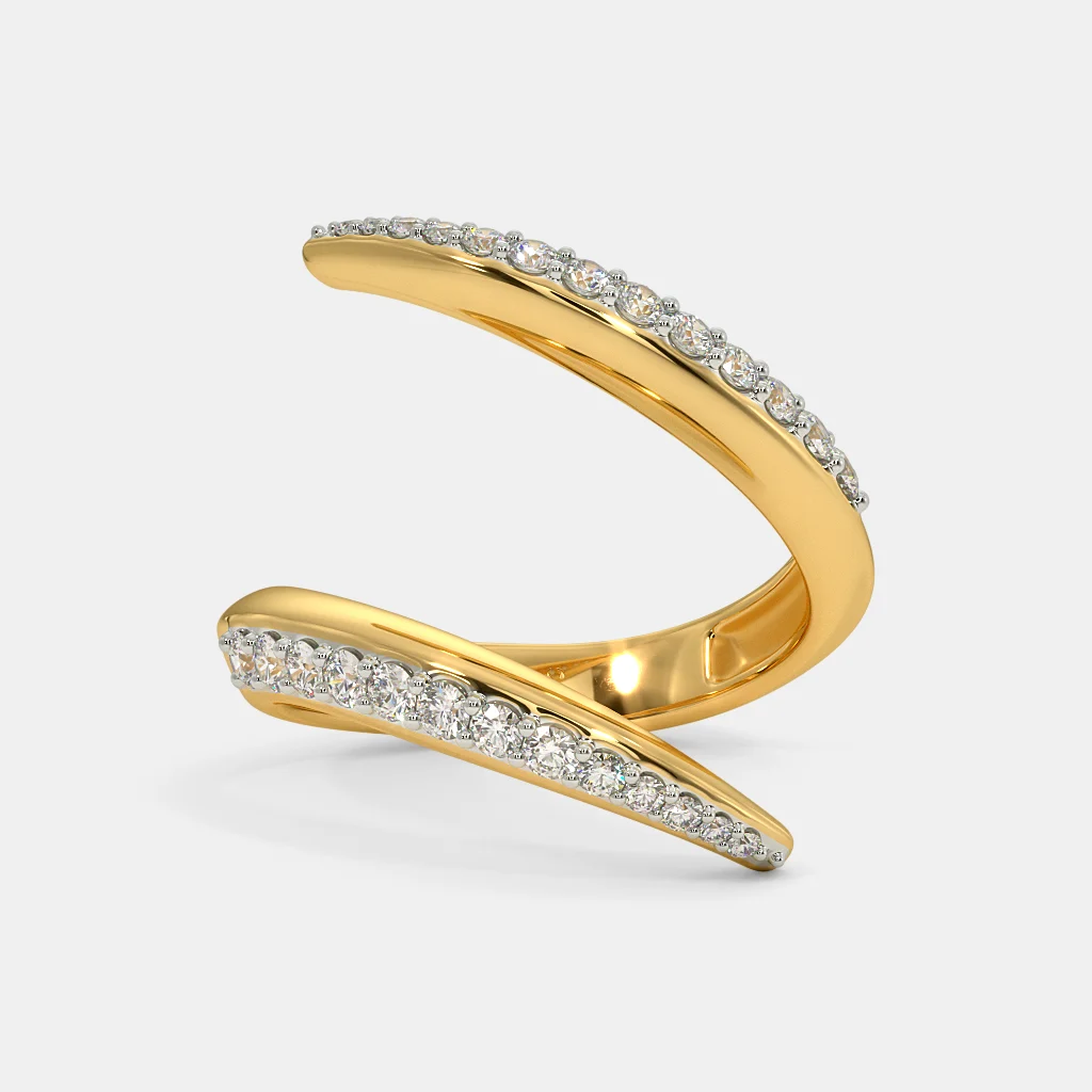 The Inara Bypass Ring | BlueStone.com