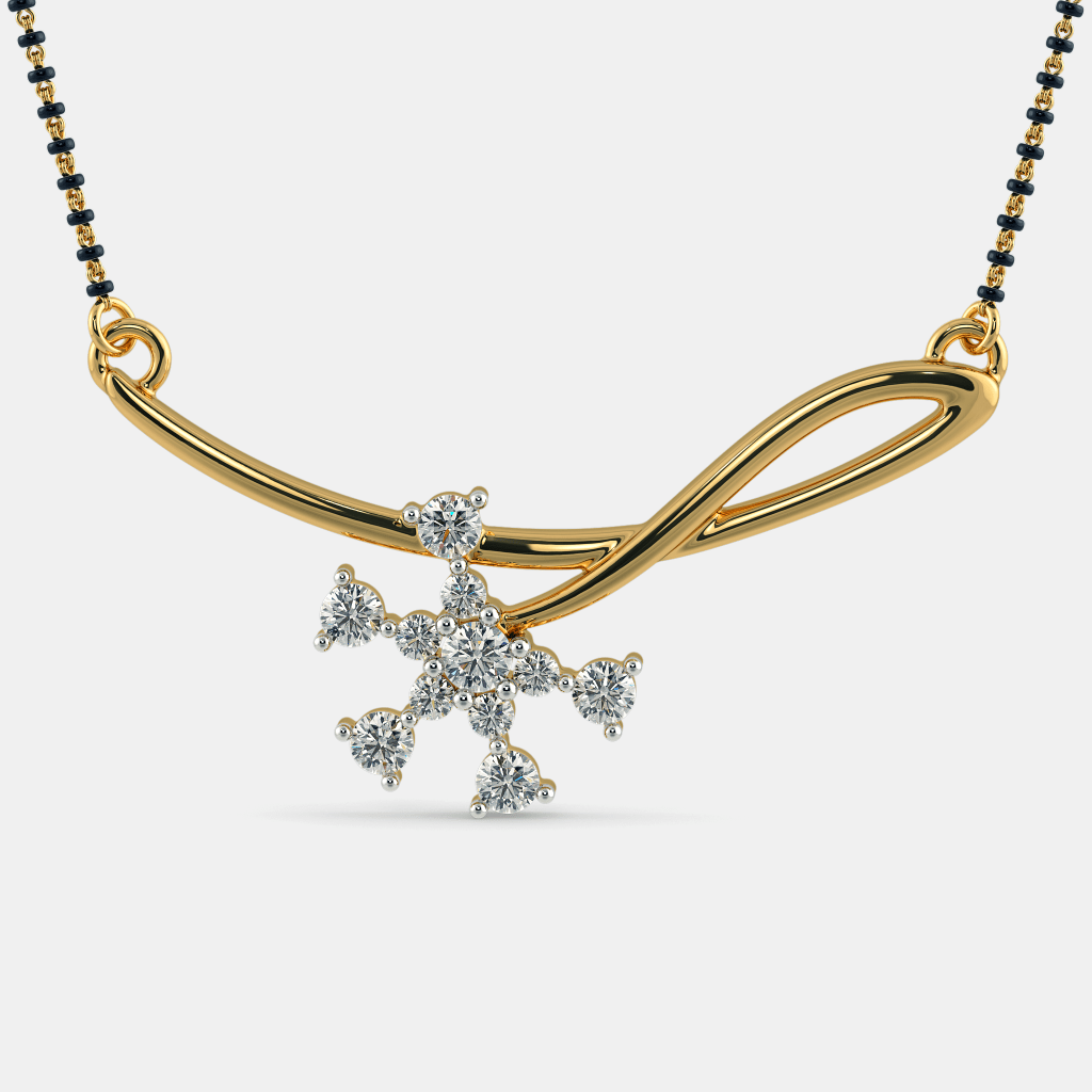 The Avanti Mangalsutra Pendant | BlueStone.com