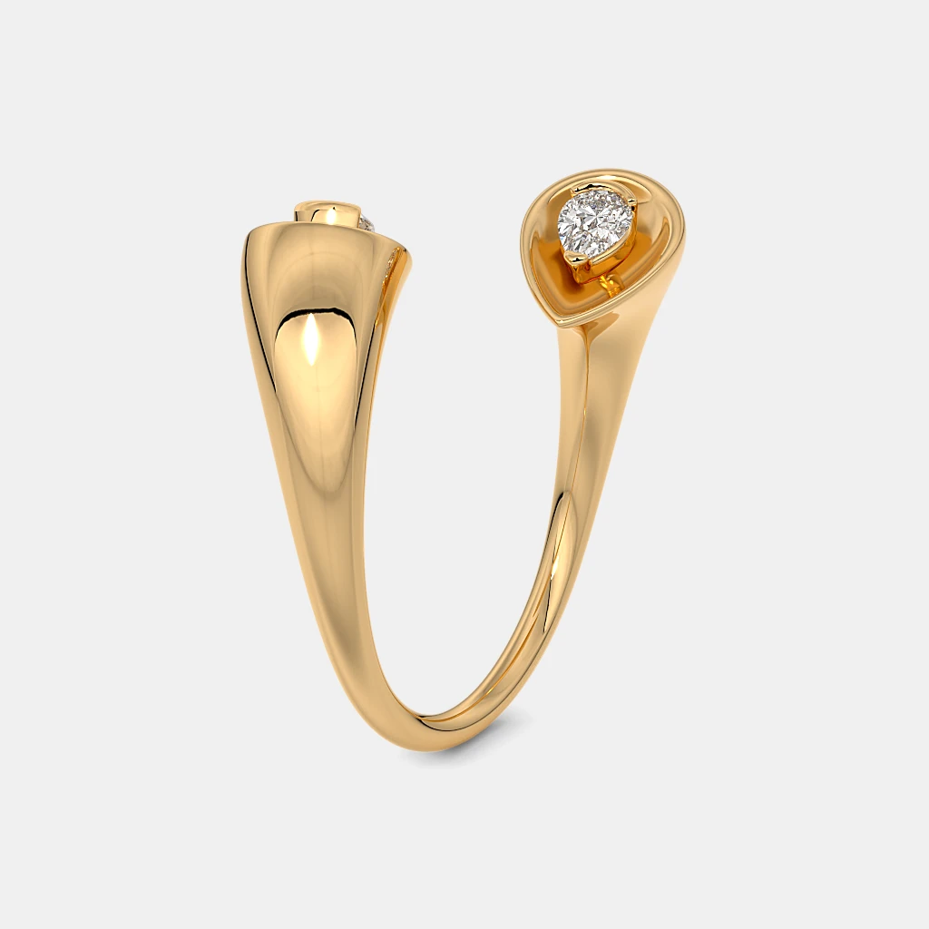 The Pradya Top Open Ring | BlueStone.com