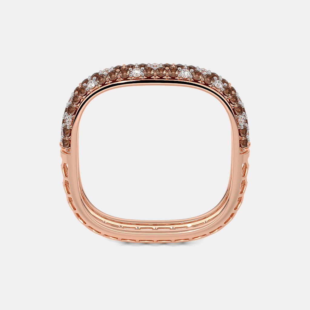 The Nov Smoke Band Ring | BlueStone.com