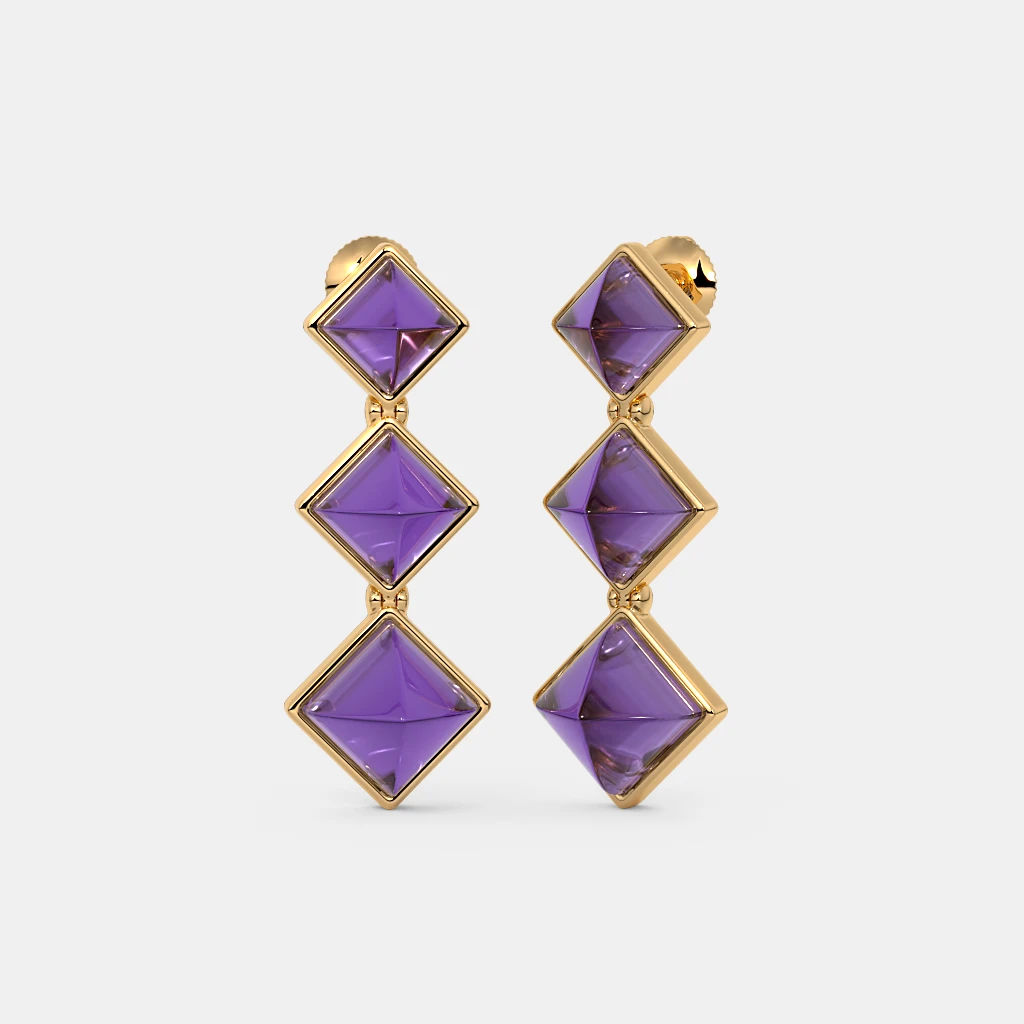 The Skyrise Dangler Earrings | BlueStone.com