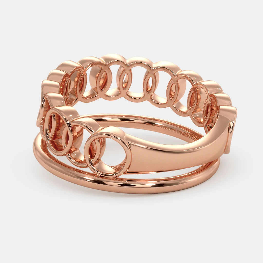 The Bloomy Stackable Ring | BlueStone.com