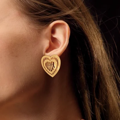 The Mentre Stud Earrings | BlueStone.com