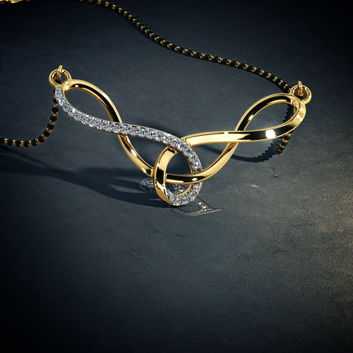 Buy Gold Mangalsutra Designs Online at Best Prices - BlueStone