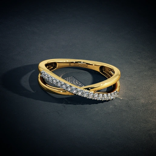 Buy Latest Gold Ring Designs for Women Online at BlueStone