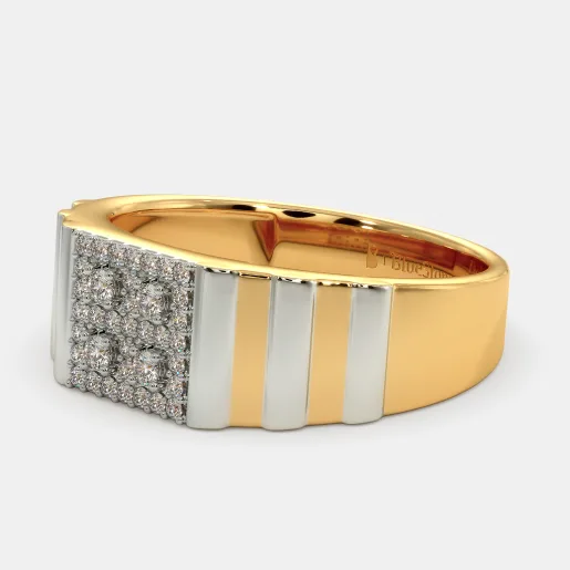 Buy Men's Gold Wedding Rings Designs Online | BlueStone.com - India's ...